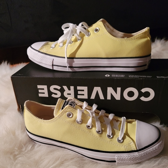 Converse | Shoes | Converse Allstar Lt Zitron Yellow | Poshmark